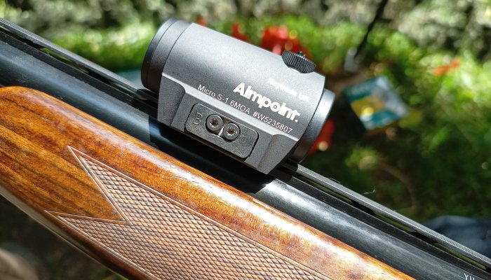 Aimpoint Micro S1 Red Dot Shotgun Sight - Eye opener! | Scopes and ...