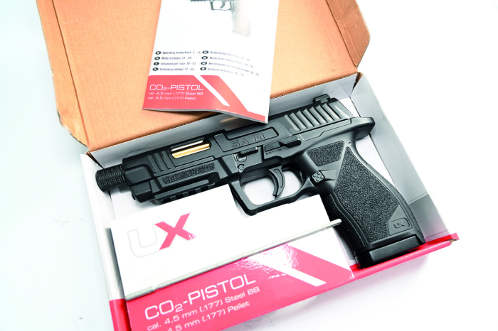 The Umarex SA10 CO2 pistol - GOLD STAR | CO2 Pistol Reviews | Gun Mart