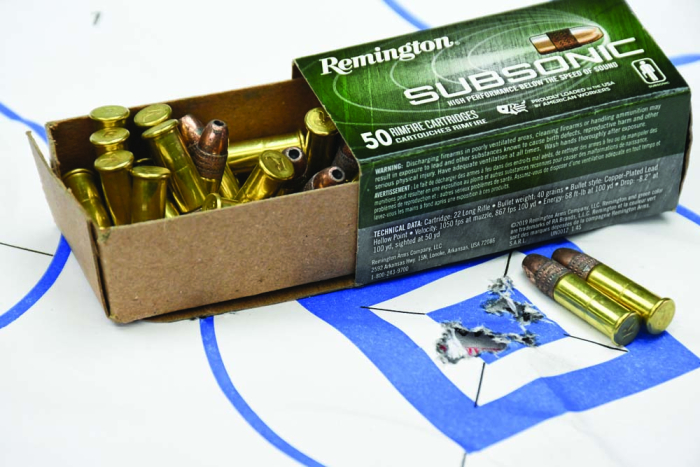 Lapua Midas+ and Remington Subsonic Hollow Point .22LR Ammunition ...
