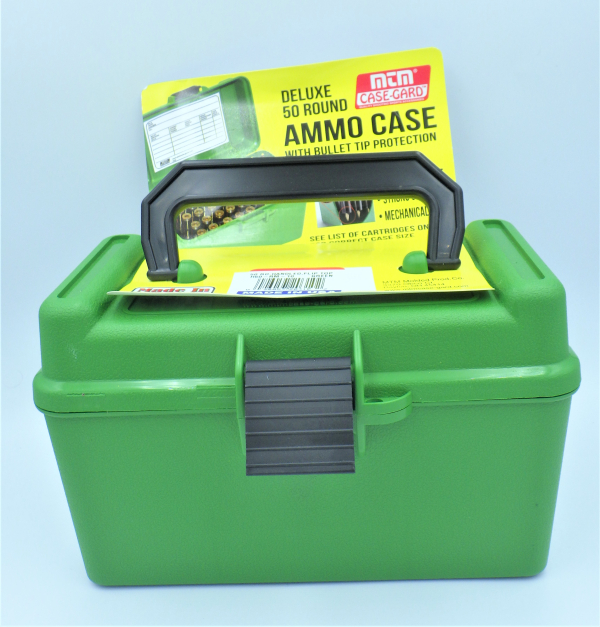 MTM Case Gard Deluxe 50 Round Ammunition Box | Shooting Equipment ...