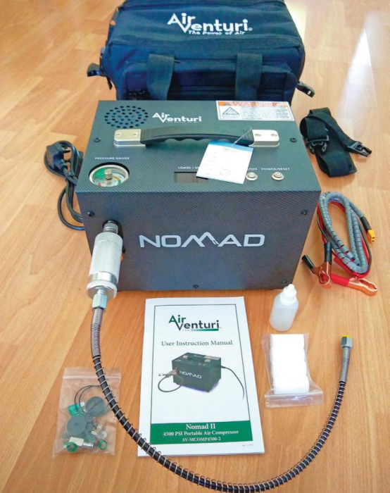 Air Venturi Nomad II Airgun Compressor | Shooting Equipment Reviews ...