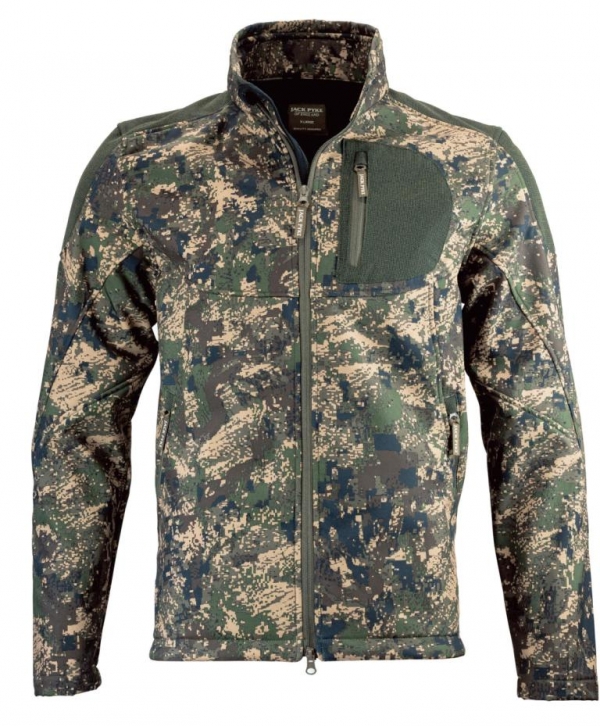 Jack Pyke Digital Soft Shell Jacket | Camouflage Jackets | Gun Mart