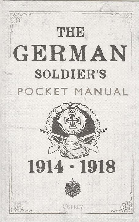 German Soldiers Pocket Manual 1914 - 1918 | Military Books | Gun Mart